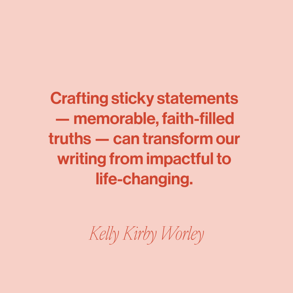 Writing Words That Stick: The Art of Crafting Memorable Truths – COMPEL ...