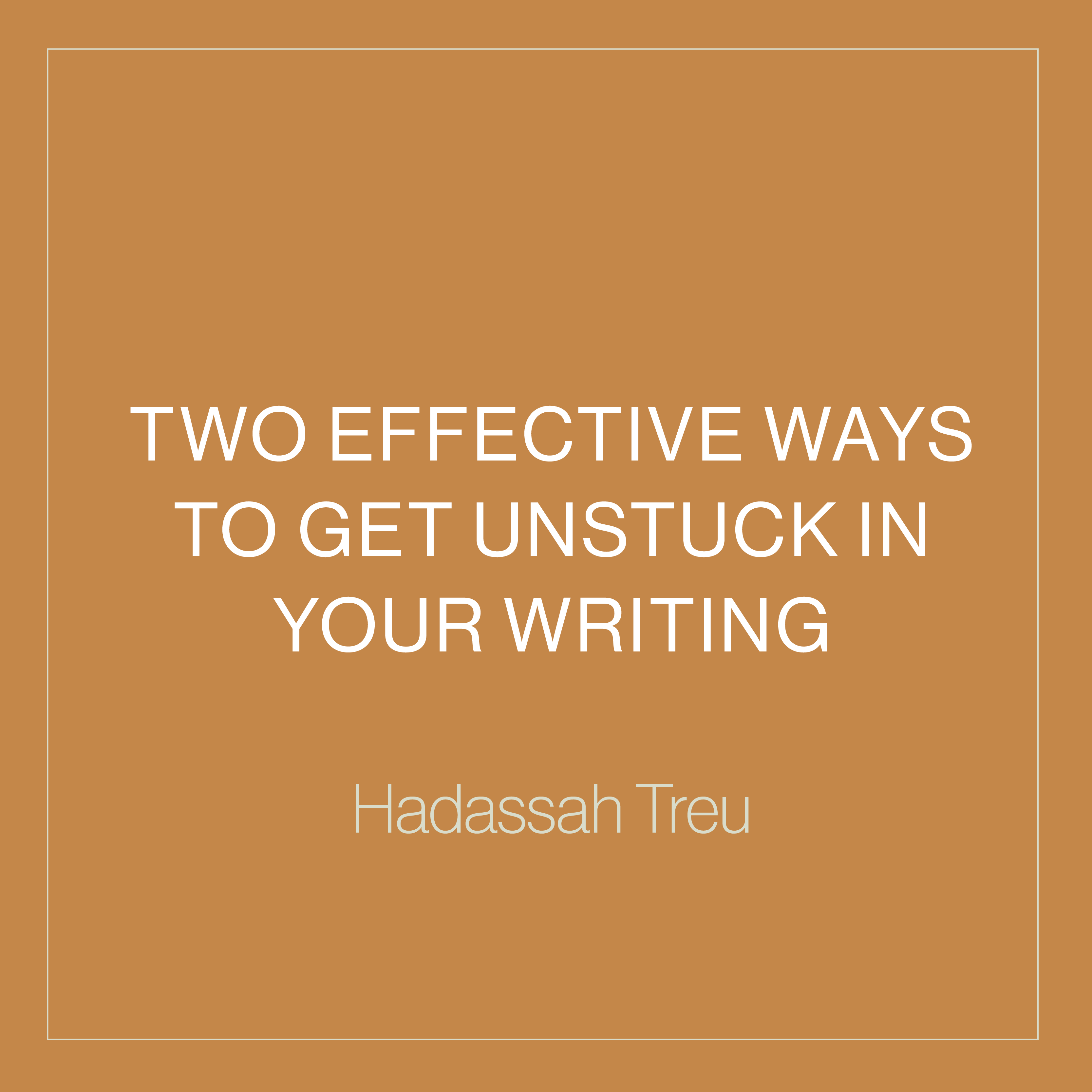 Two Effective Ways To Get Unstuck in Your Writing – COMPEL Pro Writers ...