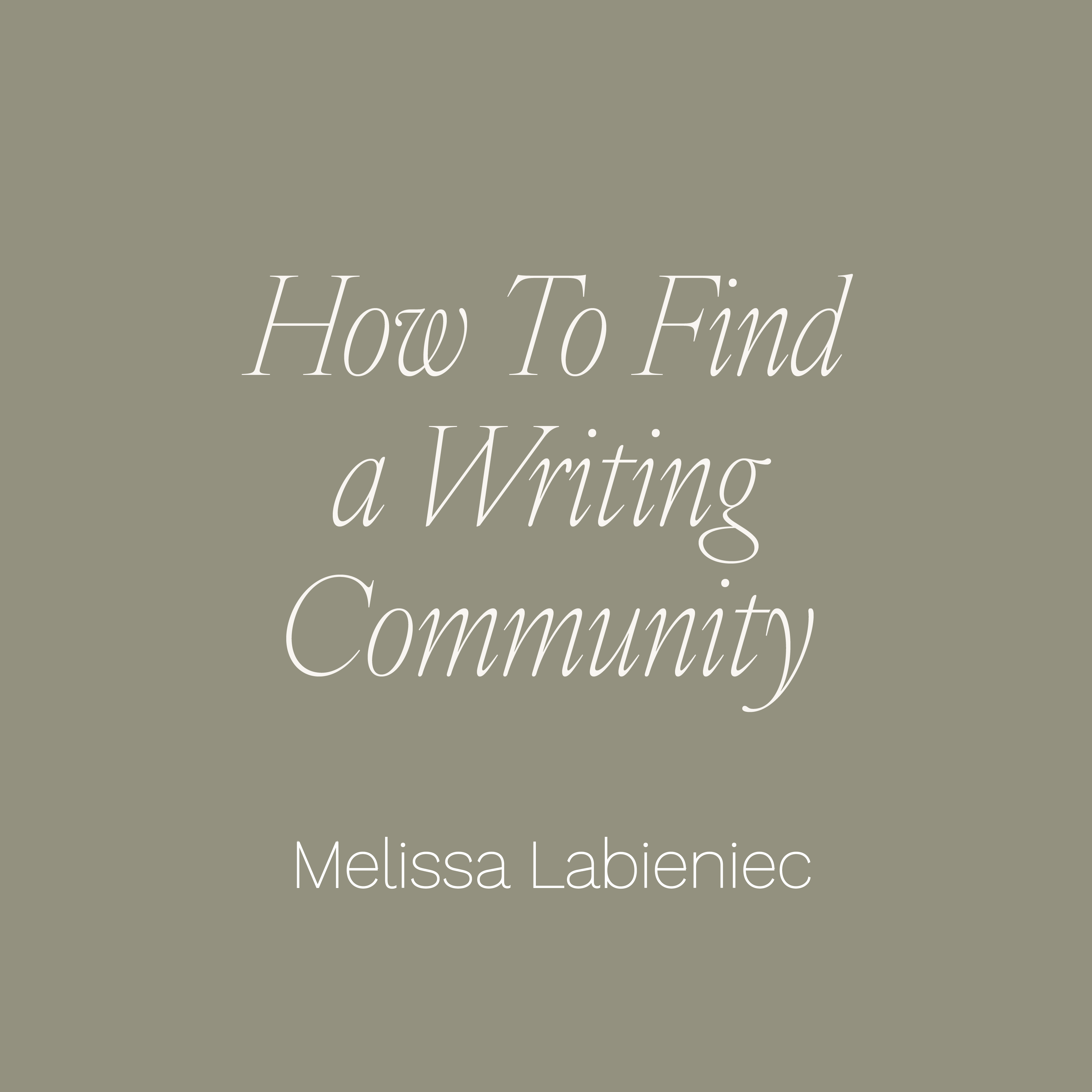 How To Find a Writing Community – COMPEL Pro Writers Training