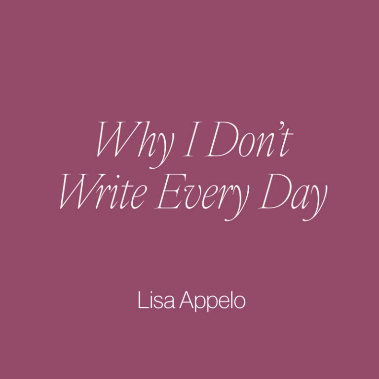 Why I Don’t Write Every Day – COMPEL Pro Writers Training